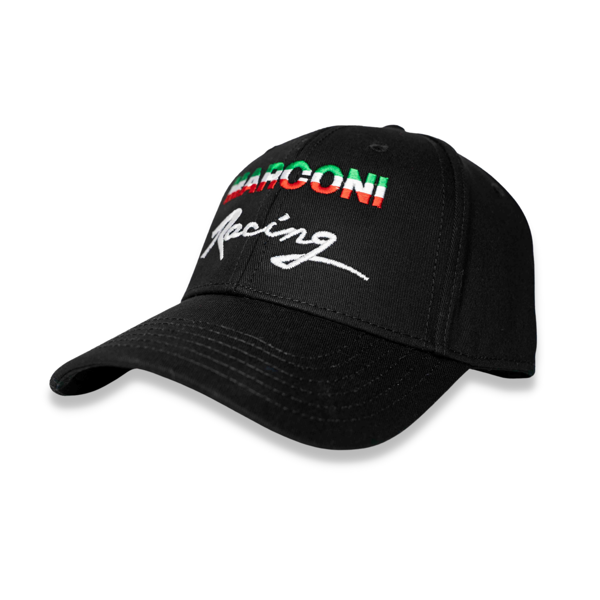 NEW - Vintage "Marconi Racing" Hat - Black – Marconi Museum